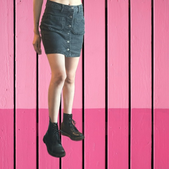 april jean | Skirts | April Jean Button Skirt | Poshmark